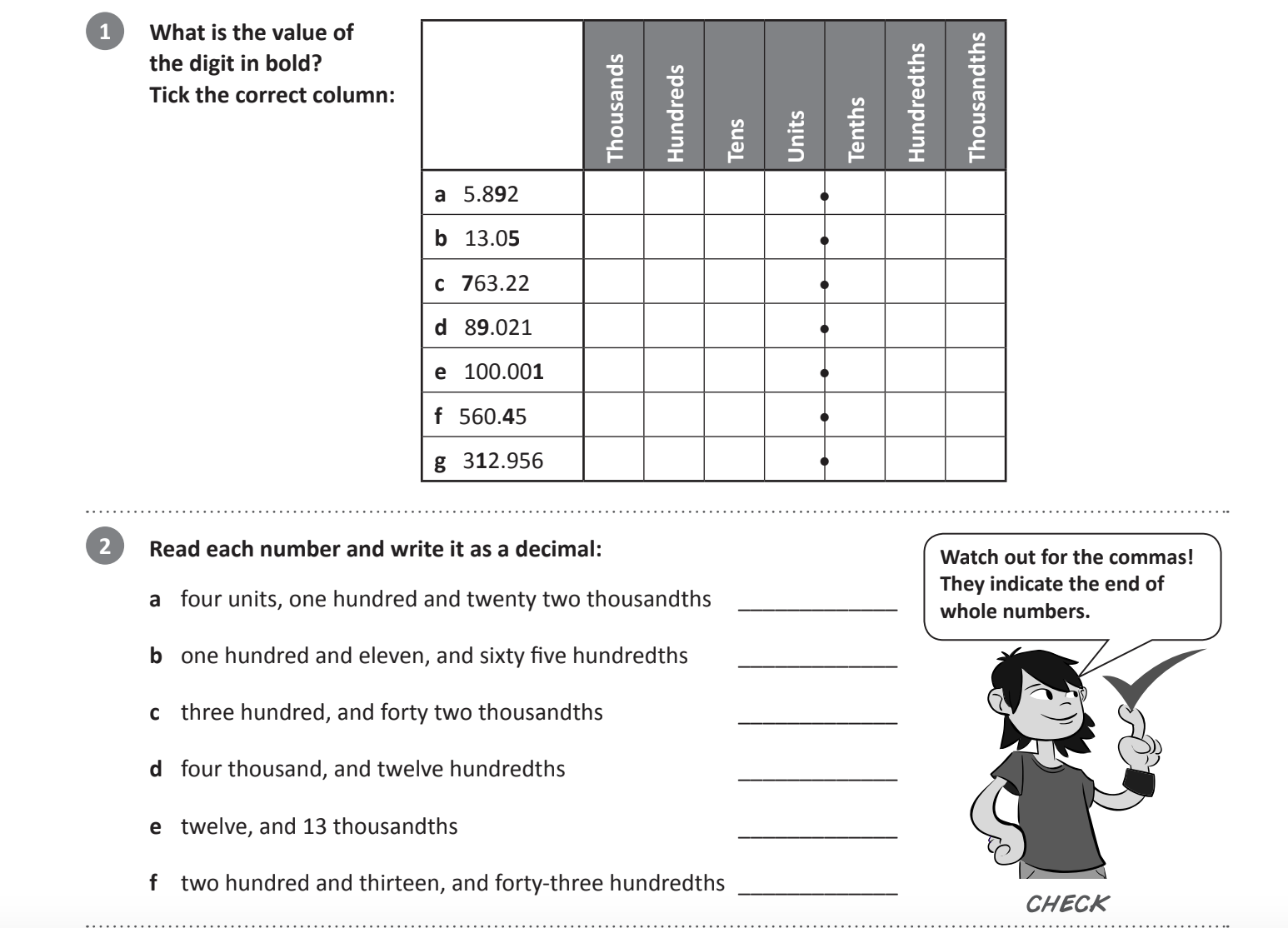 7F2MAT24: Decimals 1 | MHOL